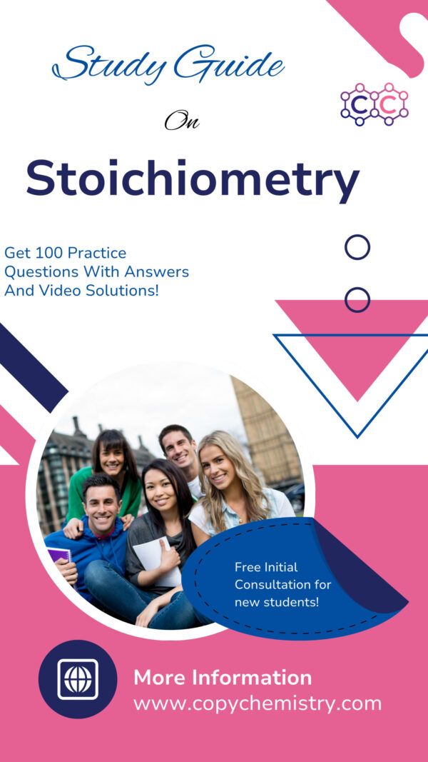 Stoichiometry Worksheet: 100 Questions with Video Explanations